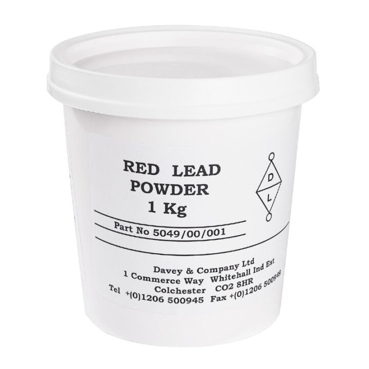 Red Lead Powder 1kg - Classic Marine