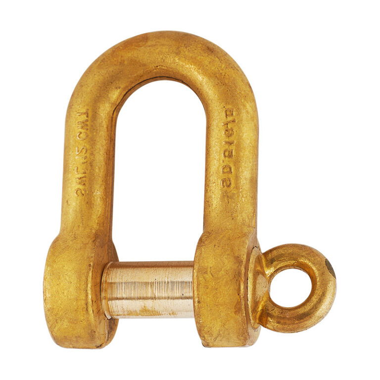 Bronze D Shackles - Classic Marine